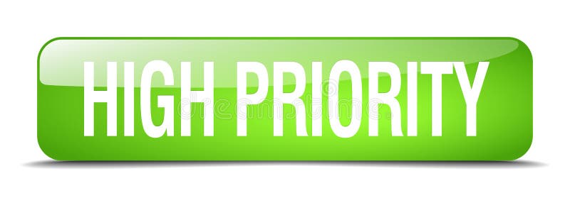High priority stock vector. Illustration of high, priority - 107181258