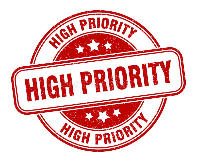 High Priority Stamp