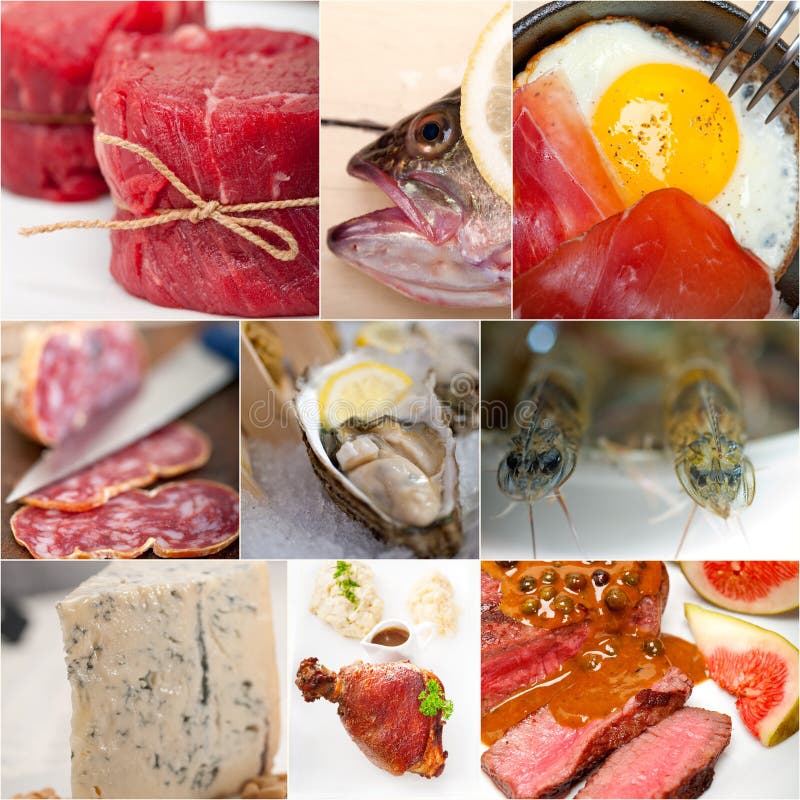 77 High Protein Food Collection Collage Photos - Free & Royalty-Free ...