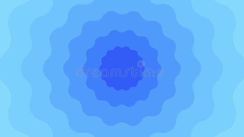 Seamless Blue Abstract Background Animation with Glowing Ripple Lines ...