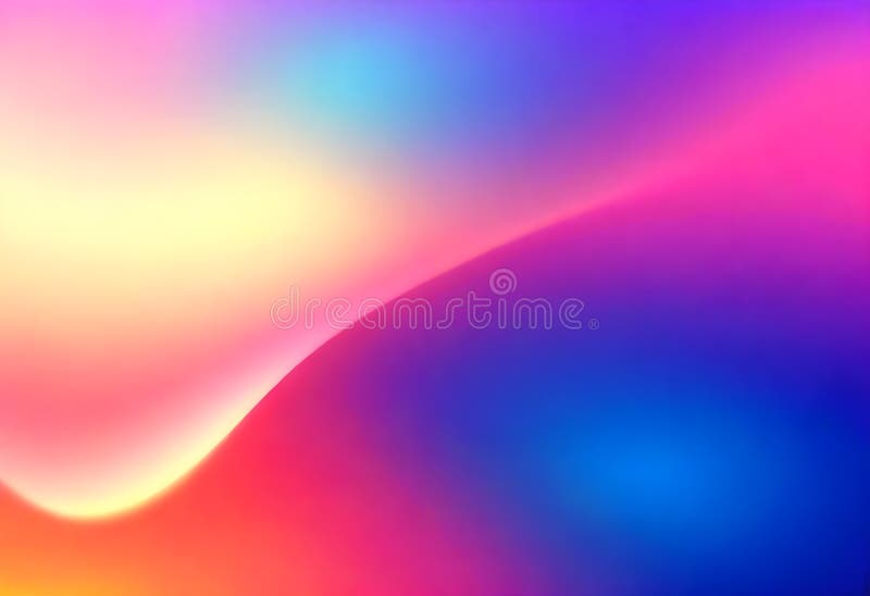 Abstract Gradient Background, HD Gradient Wallpaper Stock Illustration ...