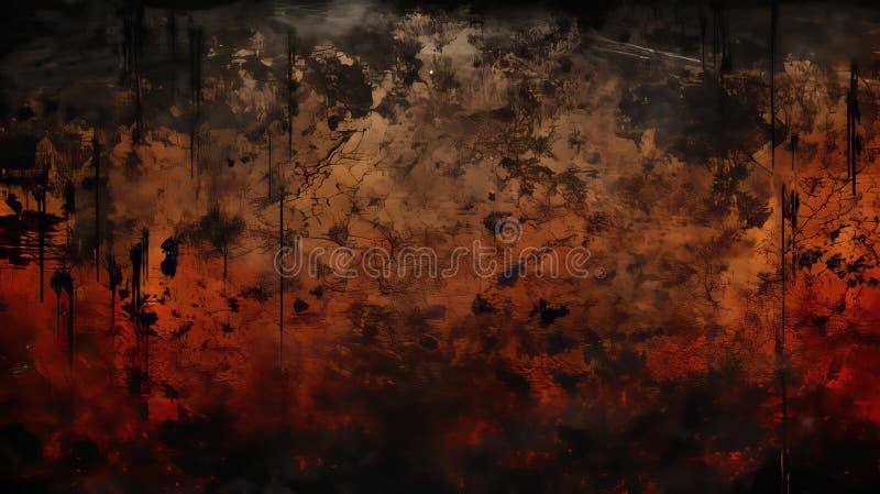 High Quality Abstract Grunge Texture with Black and Red Elements for ...
