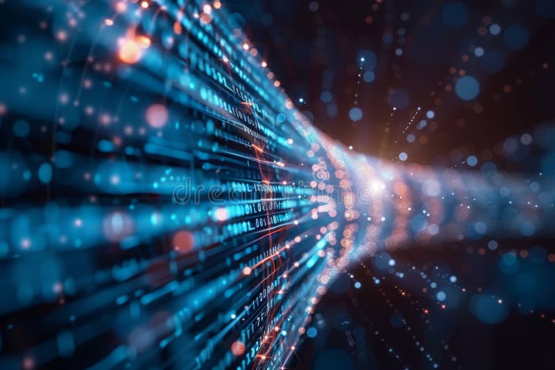 High Quality Abstract Network Science Technology Data Center Fiber ...