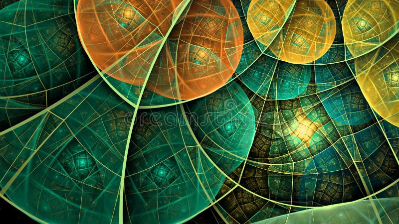 High Quality Abstract Solace Stained Glass Grad2 15 Stock Illustration ...