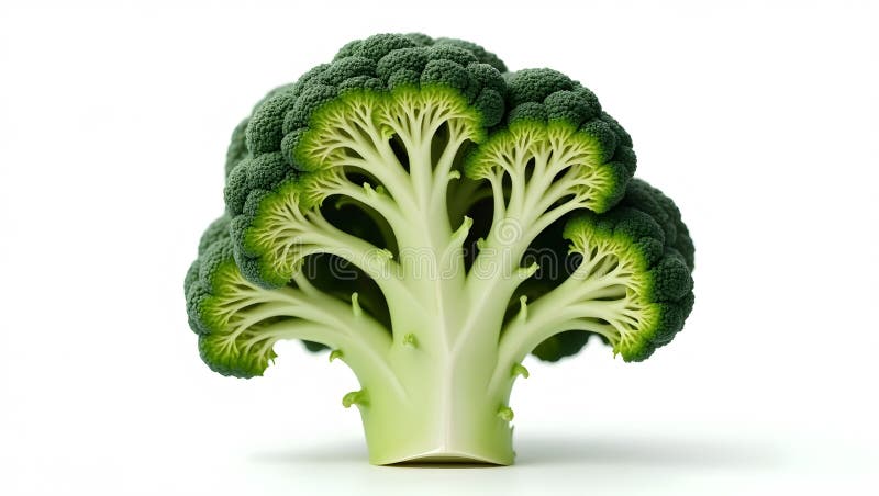 Artistic Broccoli Cross-Section Stock Photo - Image of broccoli ...