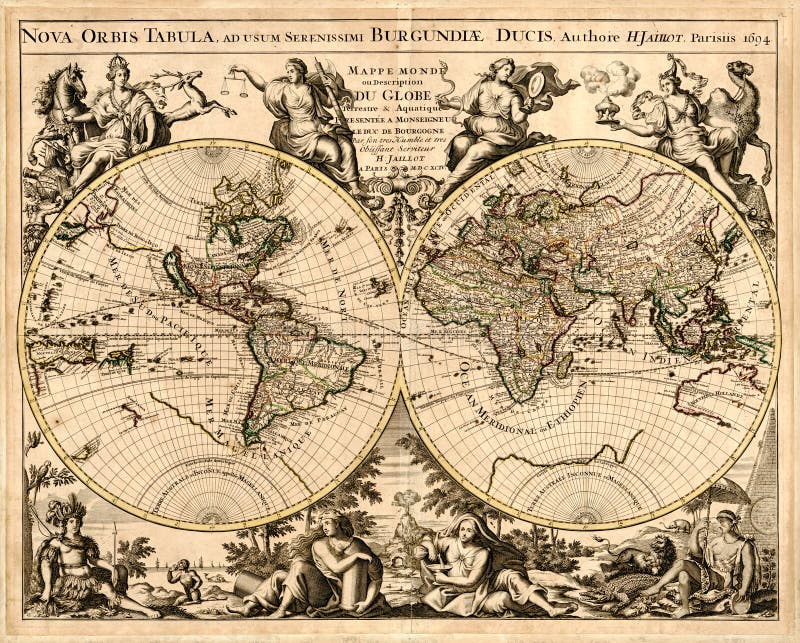 High Resolution Old World Maps