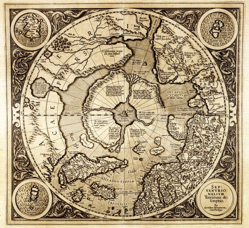 High Quality Antique World Map Stock Image - Image of decor, color ...