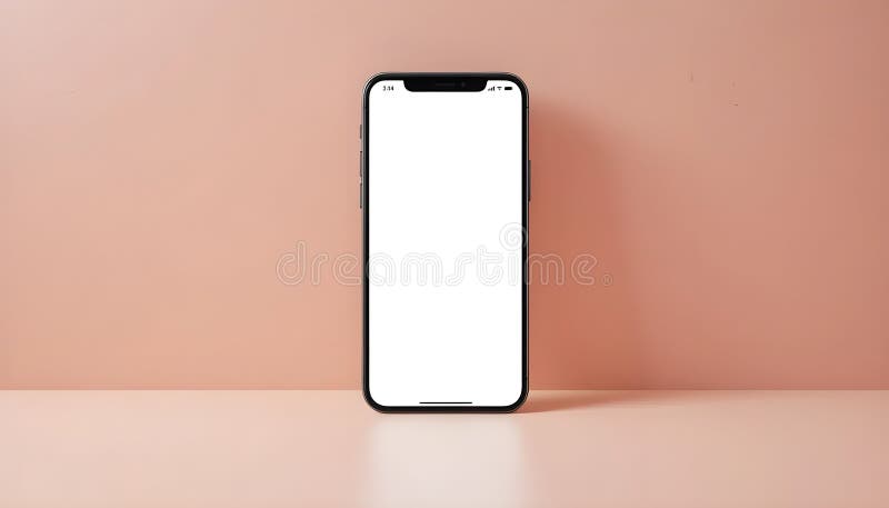 Blank Application Template Mockup Featuring a Soft Neumorphism-Inspired ...