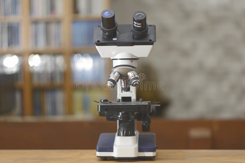 Optical Light Microscope Table Laboratory Stock Photos - Free & Royalty ...