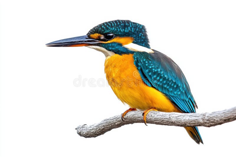 High-quality Bird Perch Isolated on a Clean White Background Showcasing ...