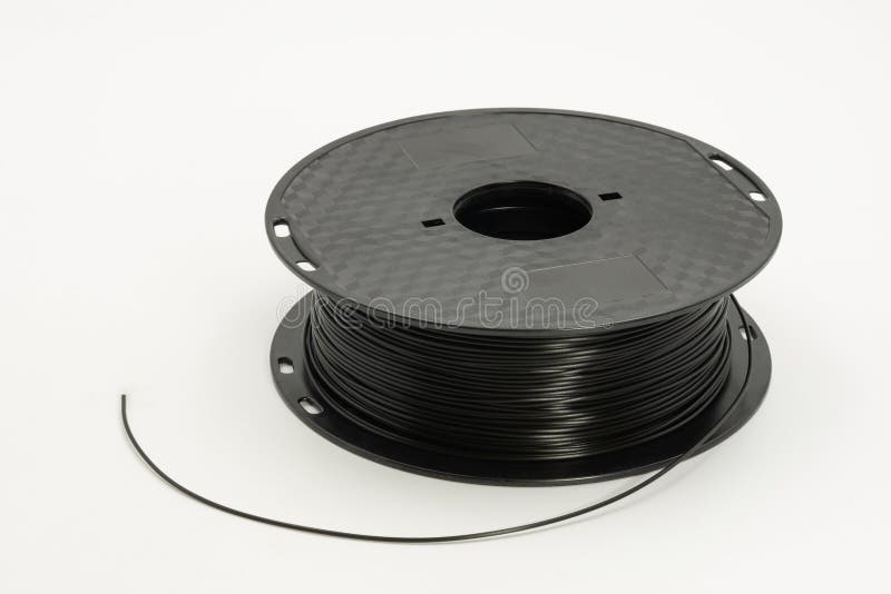 High-quality Black ABS Filament Spool for 3D Printing Applications and ...