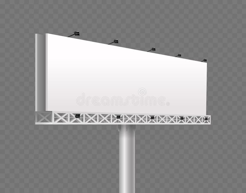 Blank Billboard Transparent Stock Illustrations – 3,693 Blank Billboard ...