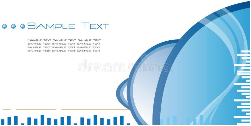 High Quality Blue Template Abstract Background Stock Illustration ...