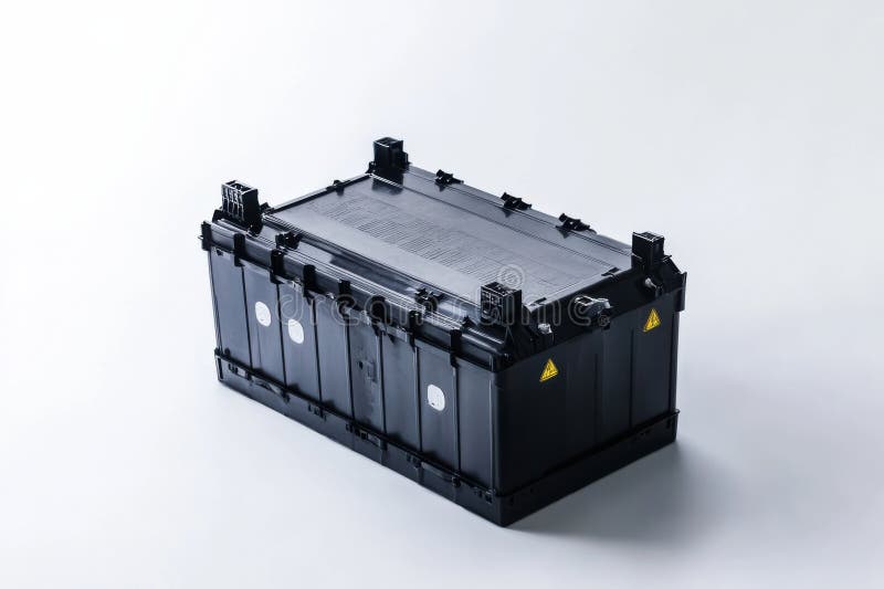 High-quality Car Battery on a Clean White Background with Sharp Details ...