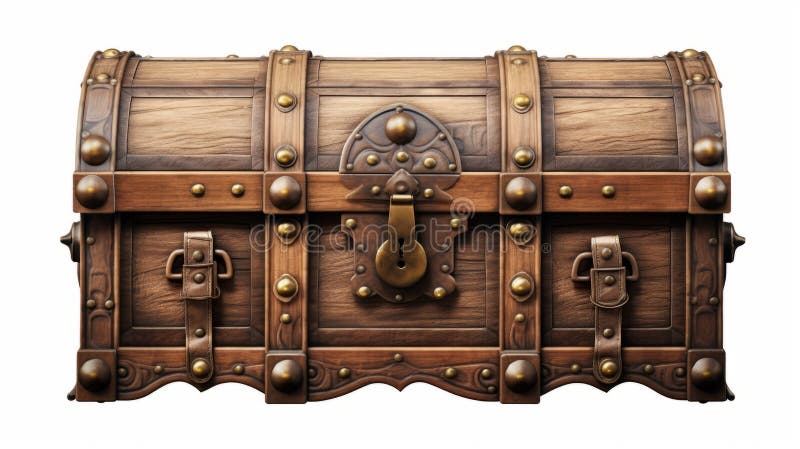 High Quality Chest Image Isolated on White Background - High Resolution ...