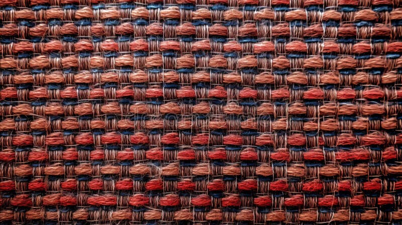 High-quality Coarse Woven Fabric Texture Background with Mesh Pattern ...