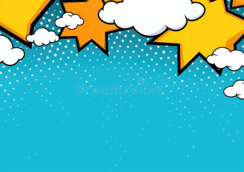 High Quality Comic Book Style Background, Halftone Print Texture. Pop ...