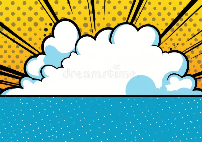 High Quality Comic Book Style Background, Halftone Print Texture. Pop ...