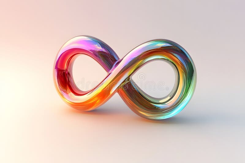 Three Dimensional Infinity Symbol Meaning, Design and Uses Stock ...