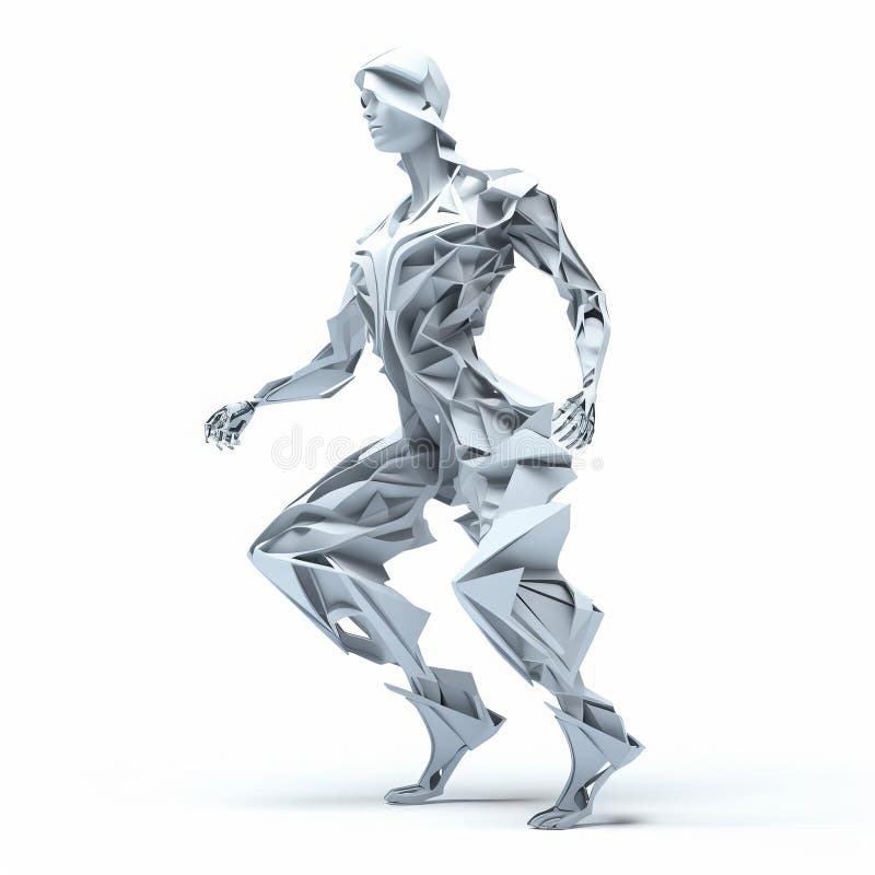 High-quality 3d Shapeshifter Full Body Isolated Background Image Stock ...