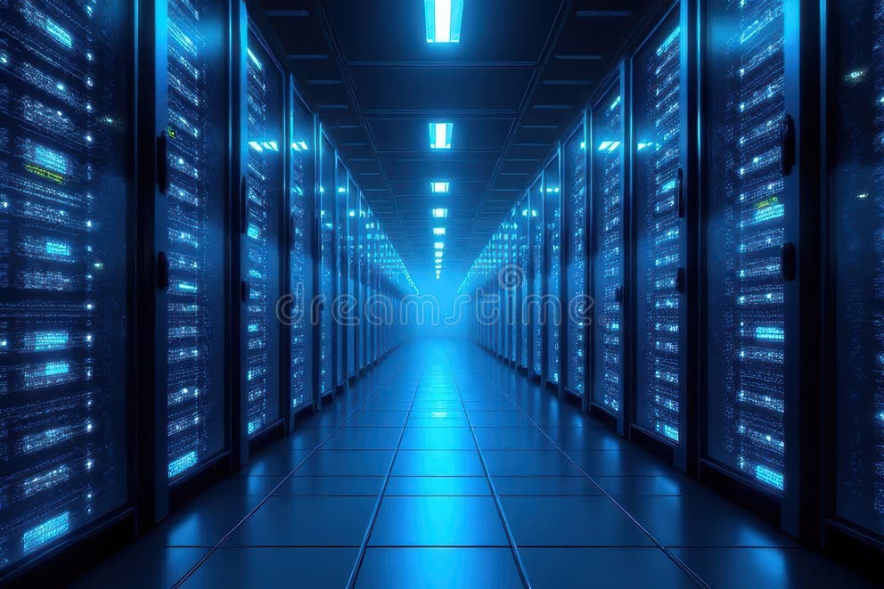 Object Storage Data Centers Infrastructure Stock Illustration - Illustration of advanced ...