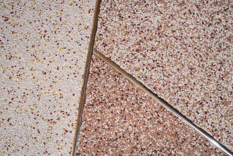 High Quality Decorative Plaster. Sample of Different Acryli Stock Image ...