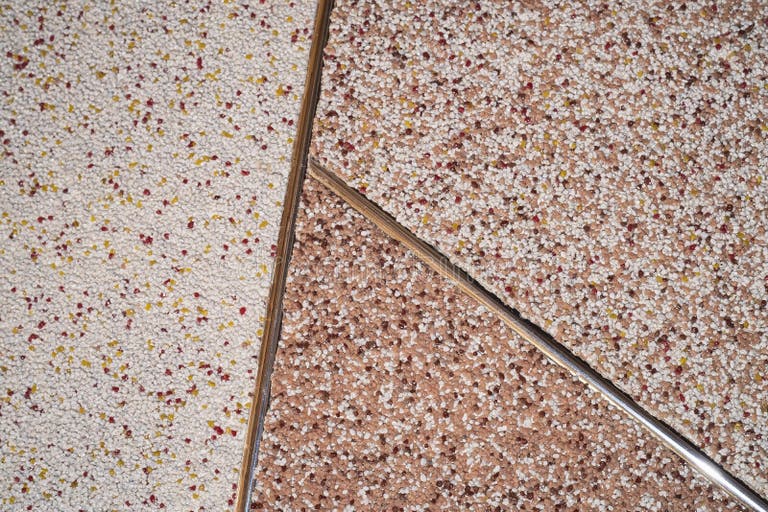 High Quality Decorative Plaster. Sample of Different Acryli Stock Image ...