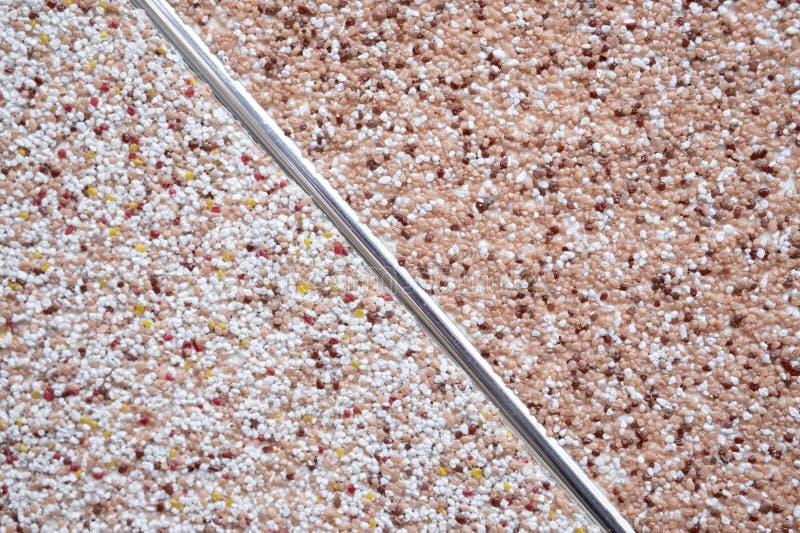 High Quality Decorative Plaster. Sample of Different Stock Image ...