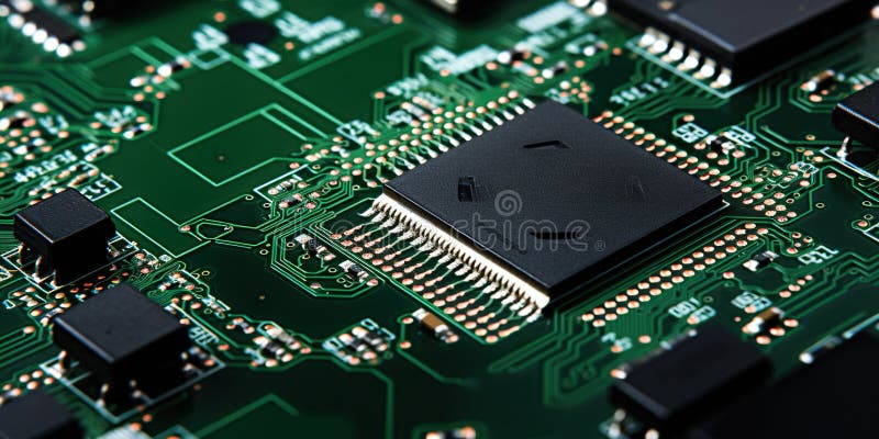 High-quality, Detailed Image of the Circuit Board of a yet-to-be ...