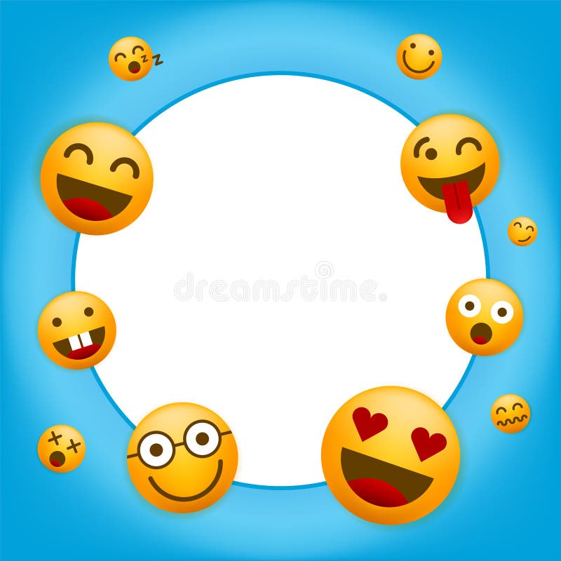 High Quality Emoticon Stock Illustrations – 1,610 High Quality Emoticon ...