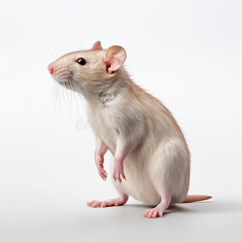 High-quality Full Back Angle View Image of Farm Rat Labor Stock ...