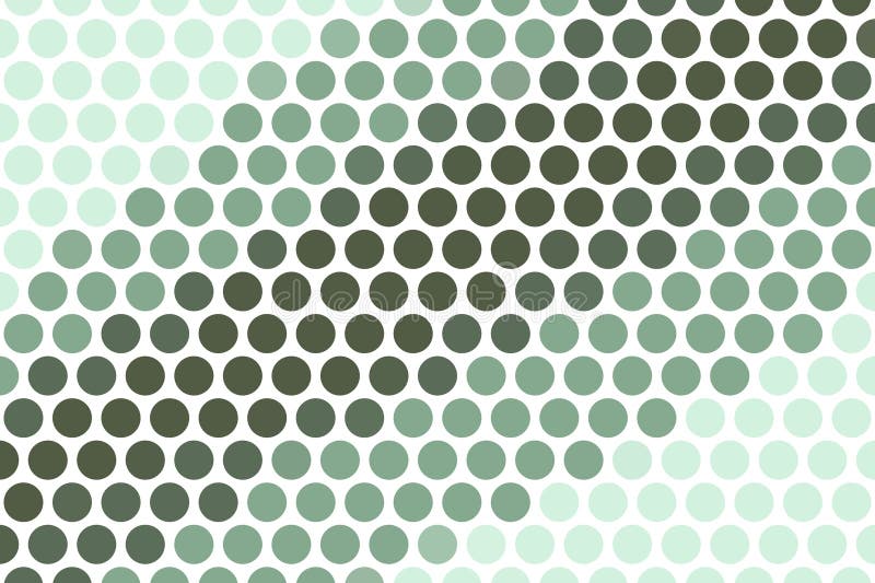 Fresh Green Hexagonal Dots Pattern with a Balanced Geometric Structure ...
