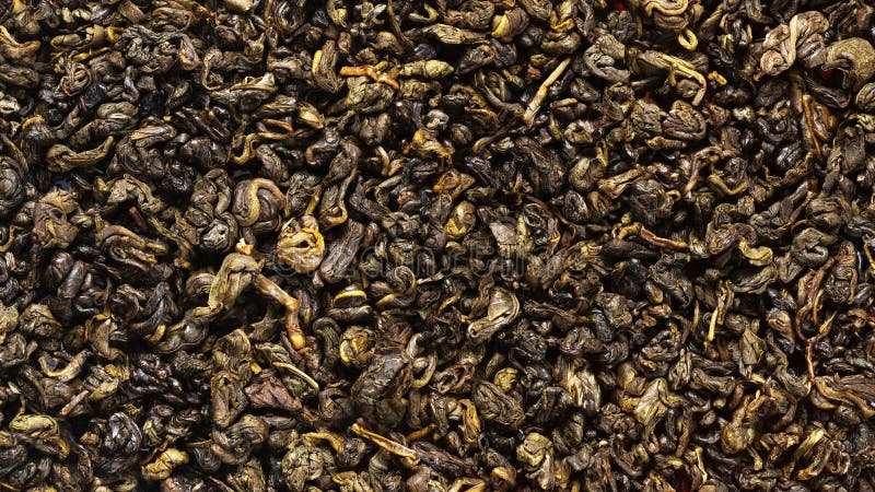 High-quality Green Tea Top View Pattern. Stock Image - Image of aroma ...