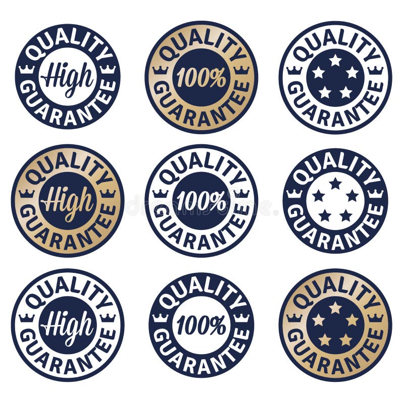 High Quality Product Set Labels Stock Vector - Illustration of golden ...