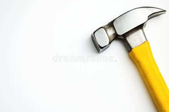 High Quality Hammer Isolated on Clean White Background with Sharp ...