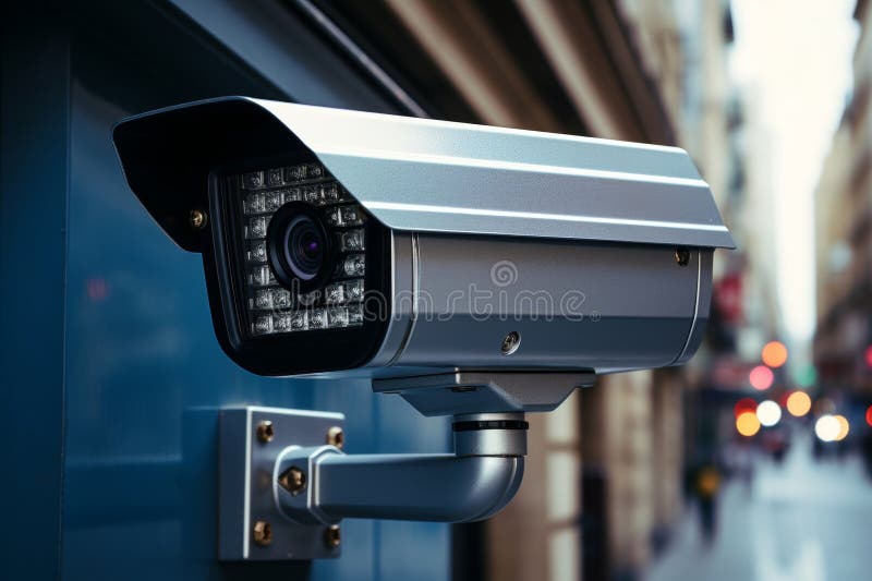 High Quality House Security Camera with Clear Street View Emphasizing ...