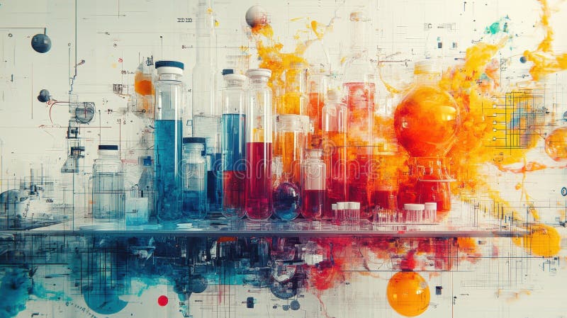 A Blend of School Science Experiments and Art Supplies in a Digital ...