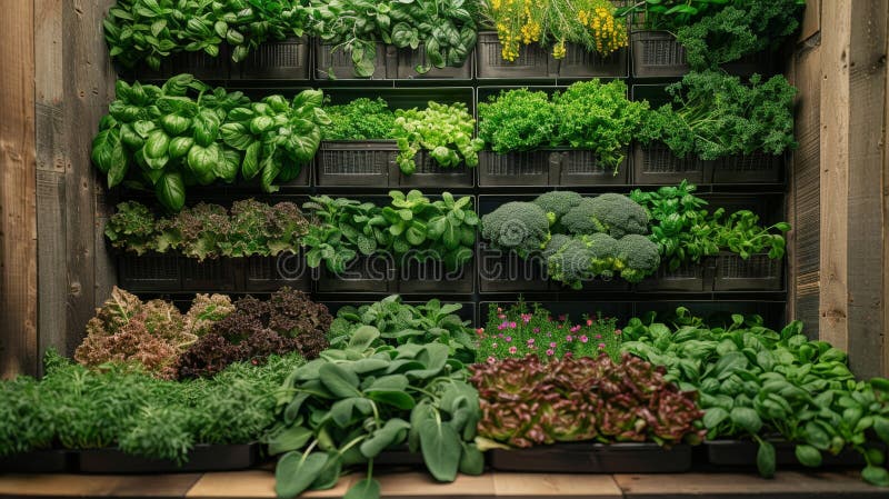 Vertical Garden In Kitchen A Unique And Sustainable Way To Grow Herbs