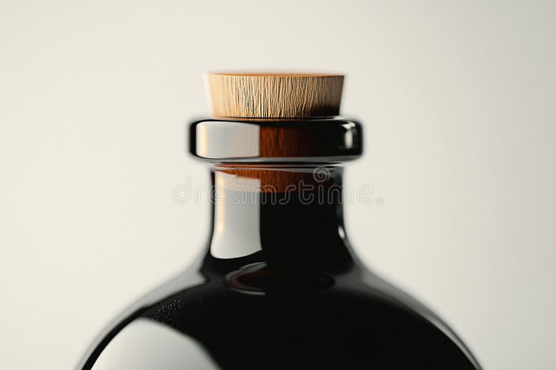High Quality Image of a Bottle of Balsamic Vinegar with a Rich and ...