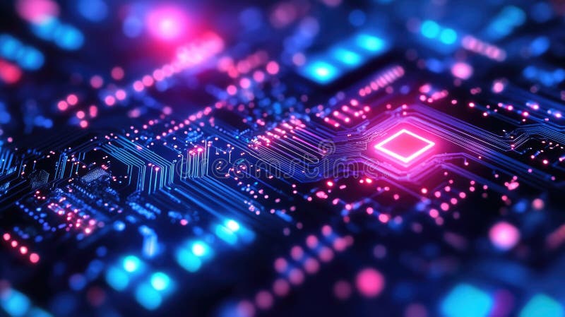 High-quality Image of a Computer Circuit Board Details Stock Image ...