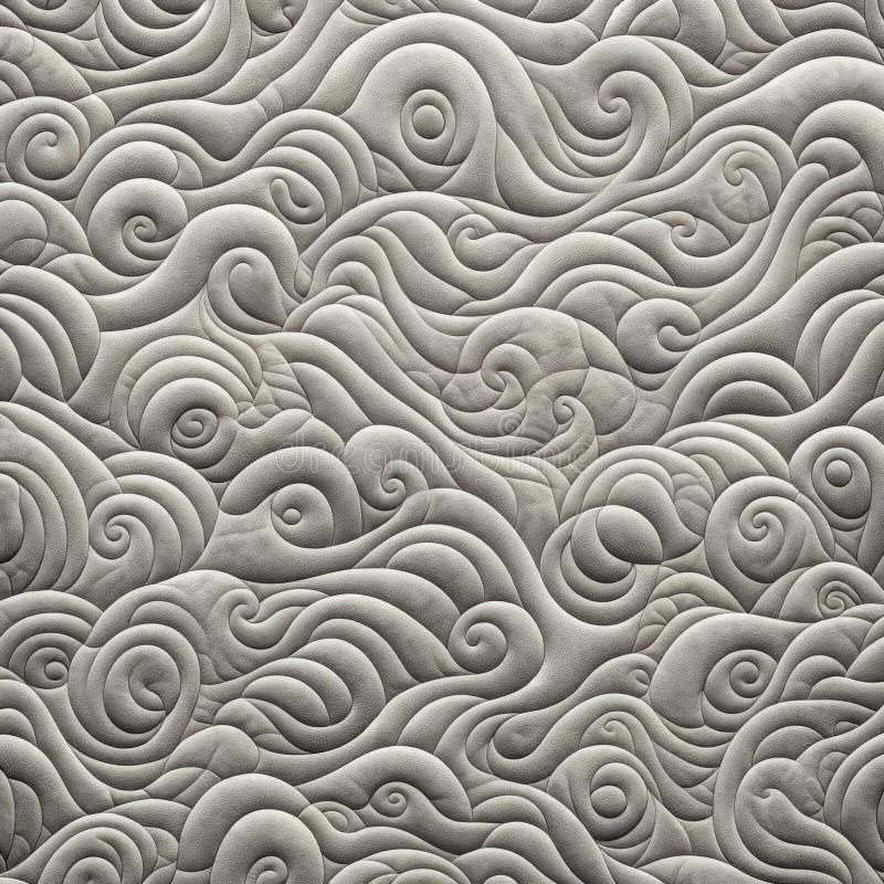 Abstract Swirl Pattern Texture, AI Generated Stock Illustration ...