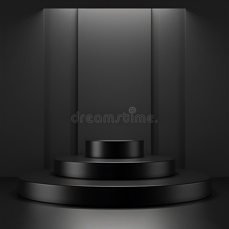 Mosaic Podium for Product Display. Stock Photo - Image of ceiling, room ...