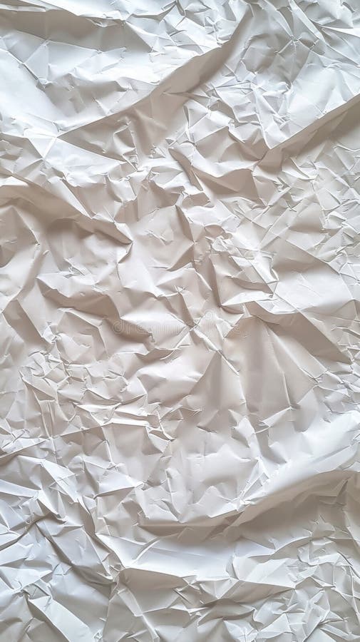 Crumpled Paper Texture. Simple and Detailed Background Stock ...