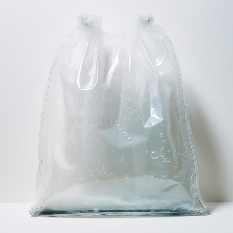 High-quality Image of Plastic Bag with Shiny Bumpy Texture Stock ...