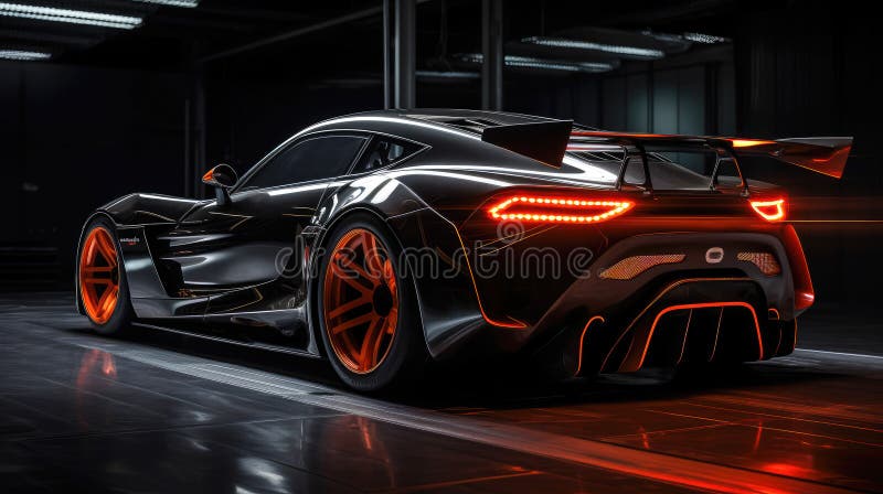 Aerodynamic Body Kit Upgrade Stock Photo - Image of aerodynamics ...