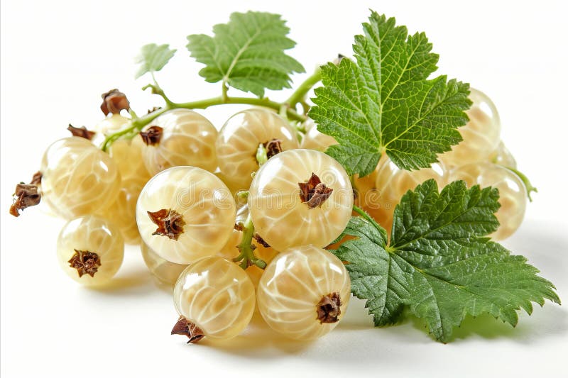 High Quality Isolated White Currant on White Background for Advertising ...