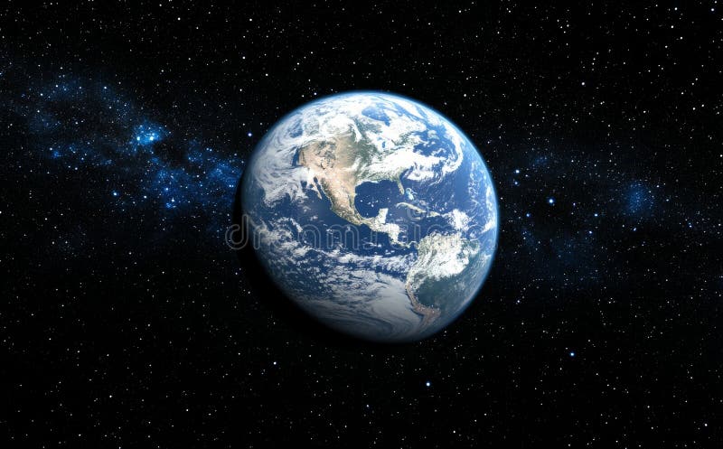 High Quality, 5K Digital Space Art of Planet Earth. Ultra Realistic ...