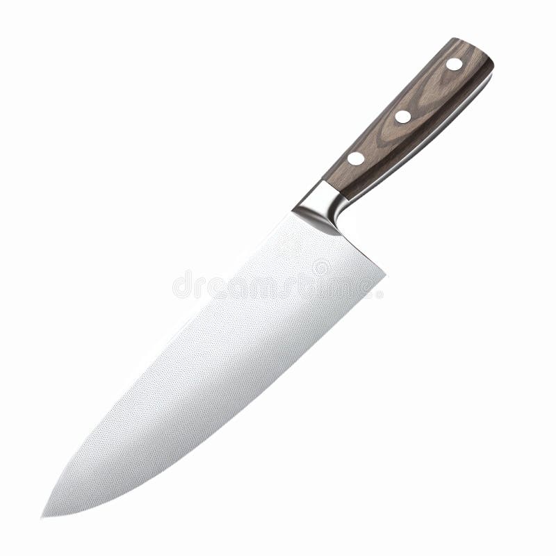High-Quality Kitchen Chef Knife with Wooden Handle and Sharp Blade for ...