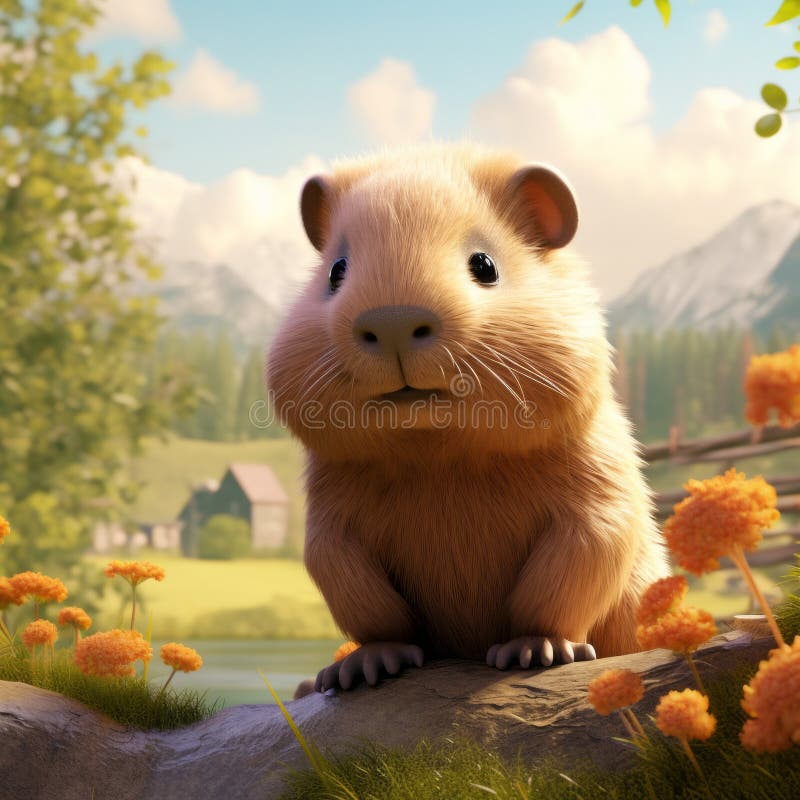 Capybara Model Stock Illustrations – 61 Capybara Model Stock ...
