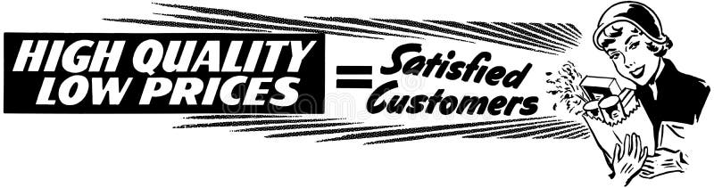 High Quality Low Prices stock vector. Illustration of drawings - 42097044